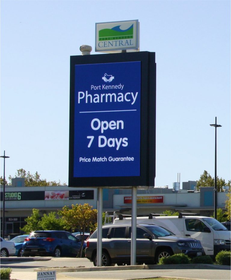 Yap!digital | CASE STUDY – PORT KENNEDY DIGITAL PYLON